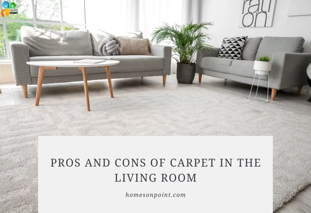 11 Pros And Cons Of Carpet In The Living Room – Homes On Point